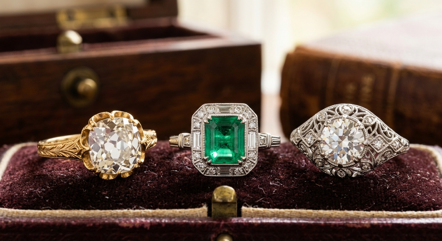 Vintage Engagement Rings: Eras, Gemstones & Expert Buying Tips (2026 ...